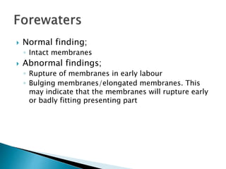 Management of a Woman in First Stage of.pptx