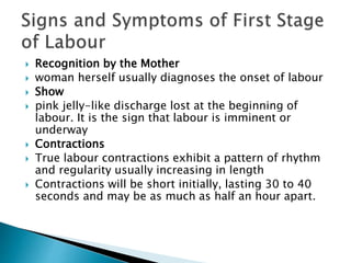 Management of a Woman in First Stage of.pptx