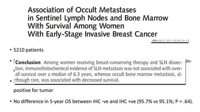 Management of axilla in carcinoma breast | PPTX