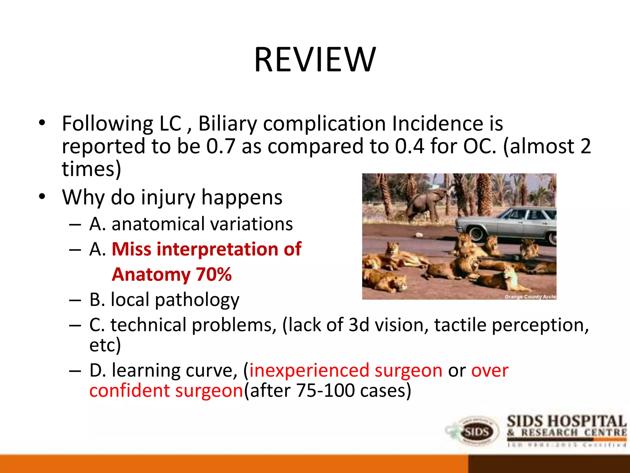 Management of Bile duct injuries - Dr Keyur Bhatt | PPTX