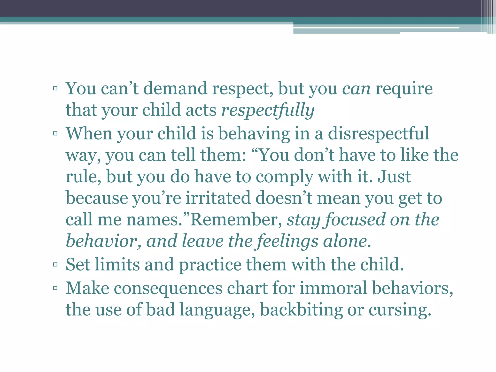 Management of behavior problems in children | PPTX