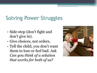 Management of behavior problems in children | PPTX