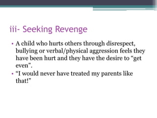 Management of behavior problems in children | PPTX