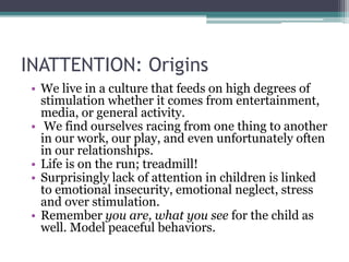 Management of behavior problems in children | PPTX