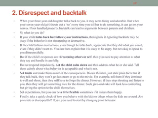 Management of behaviour | PPTX