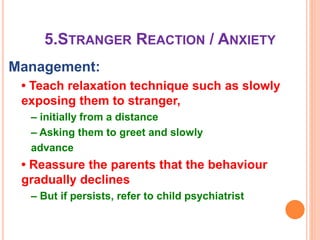 Management of behavioural disoder of children | PPTX