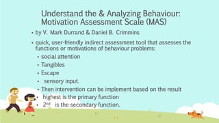 Management of behaviour crisis | PPT