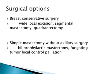 MANAGEMENT OF BILATERAL BREAST CANCER.ppt