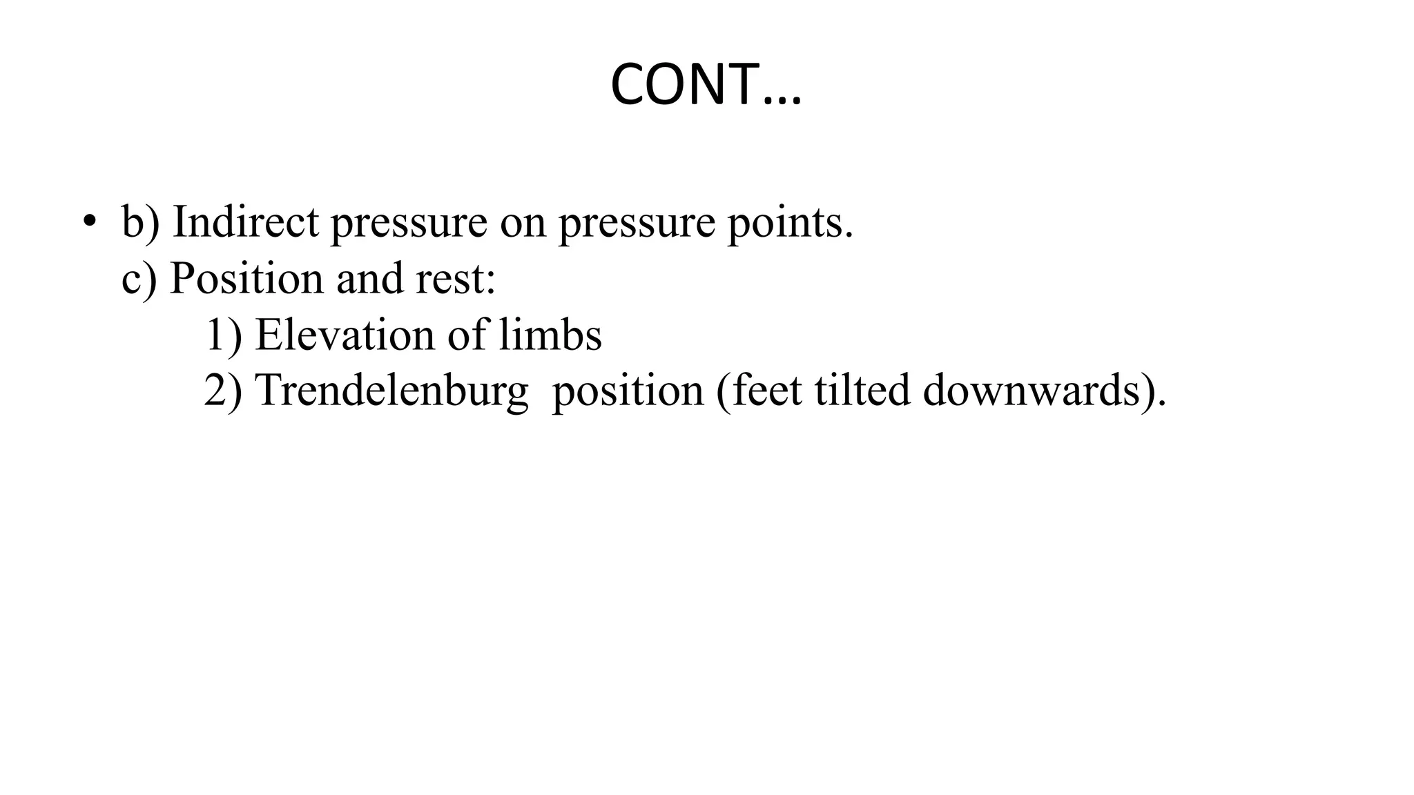 Management of bleeding | PPTX