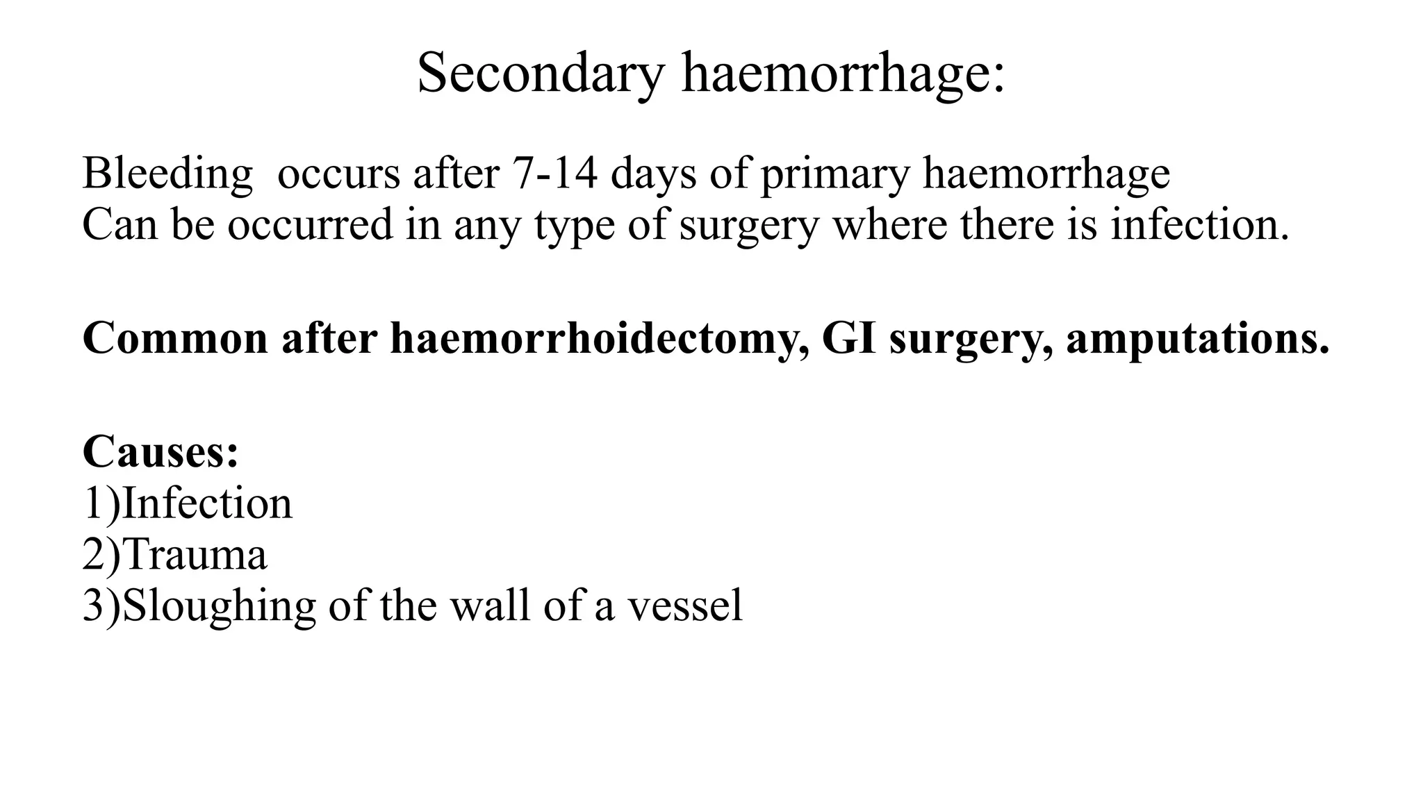 Management of bleeding | PPTX