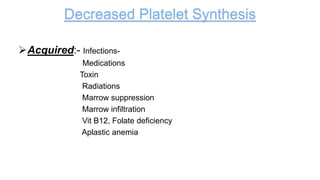 Management of Bleeding Disorders by Dr Ashok pptx | PPT