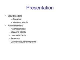 Management of bleeding peptic ulcer..ppt