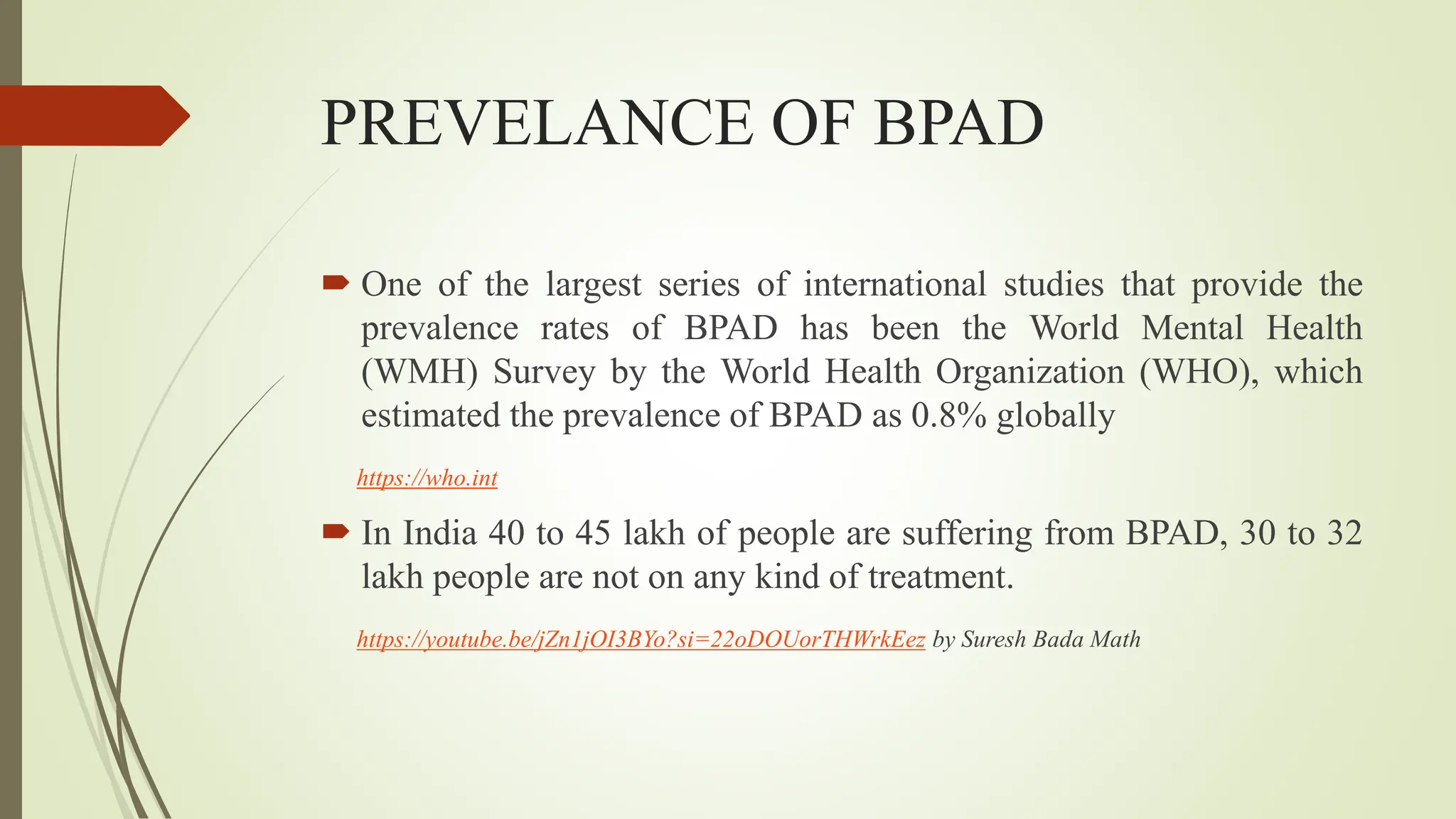MANAGEMENT OF BIPOLAR AFFECTIVE DISORDER pptx | PPTX