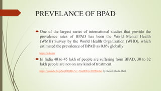MANAGEMENT OF BIPOLAR AFFECTIVE DISORDER pptx | PPTX