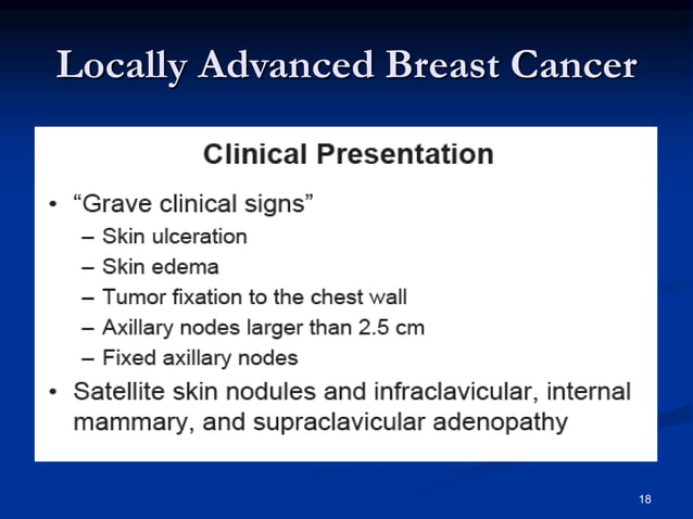 Management of breast cancer | PPT