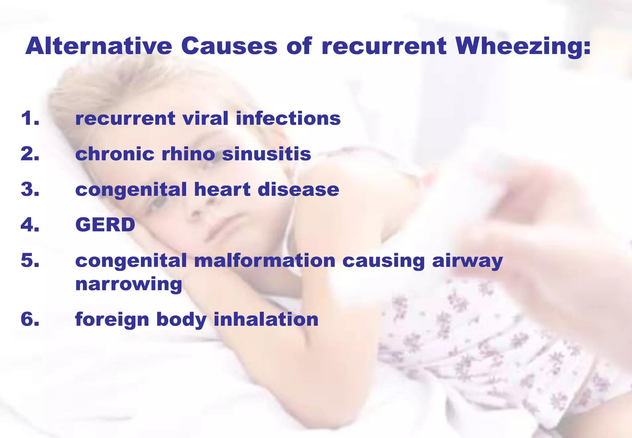 Management of bronchial asthma in children | PPS