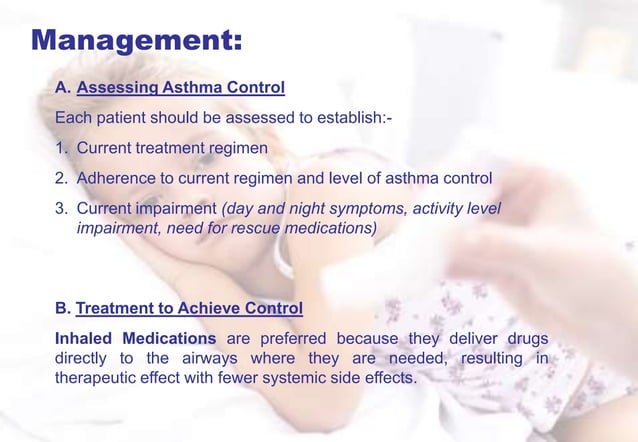 Management of bronchial asthma in children | PPS | Lung and Respiratory ...