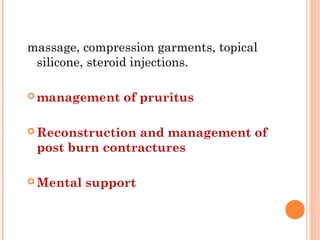 Management of burn in pediatric patients | PPT