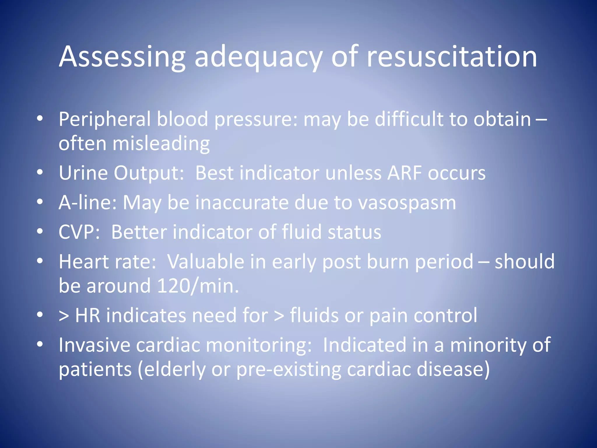 Management of burns | PPTX