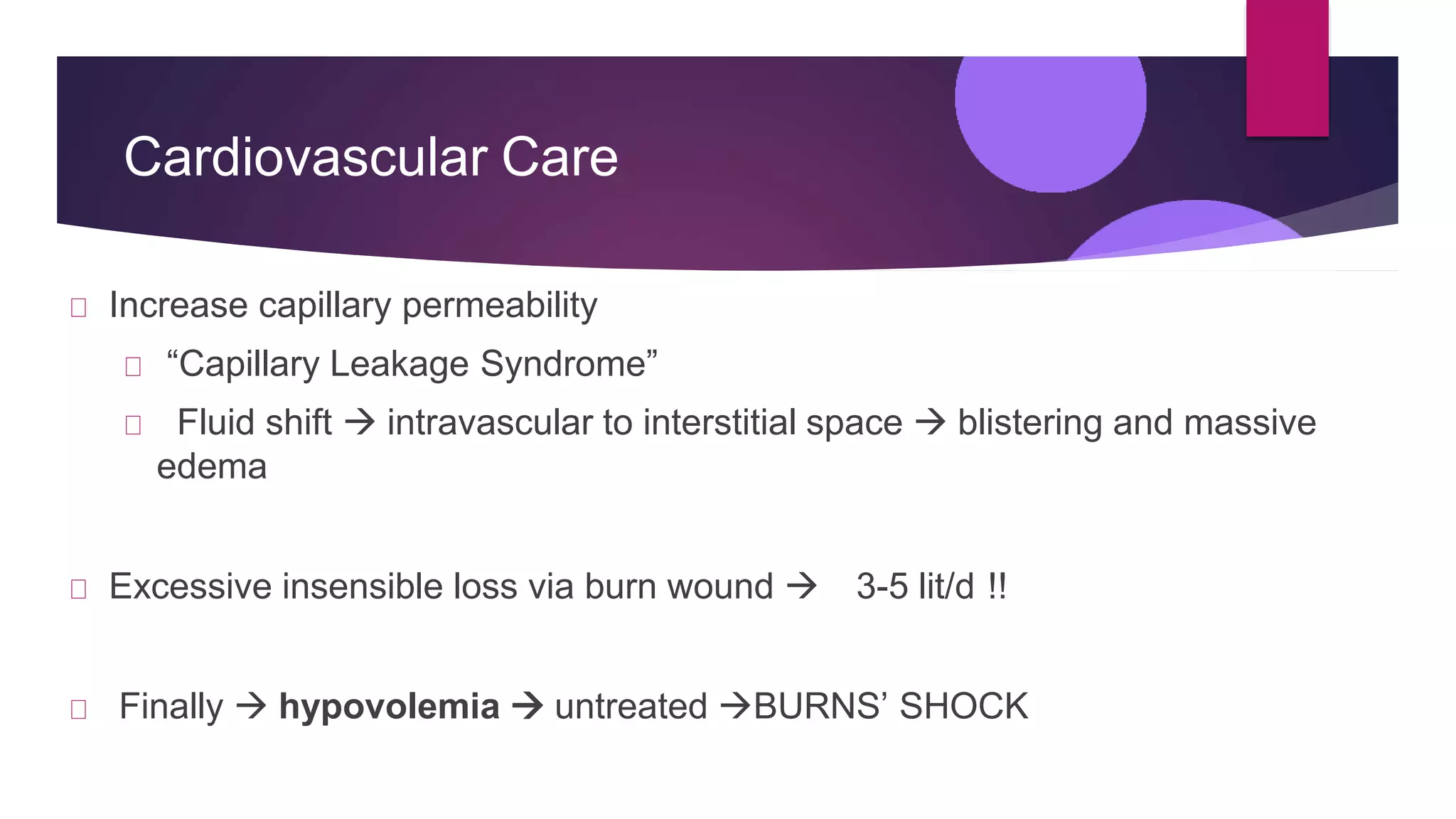 Management of burns | PPTX