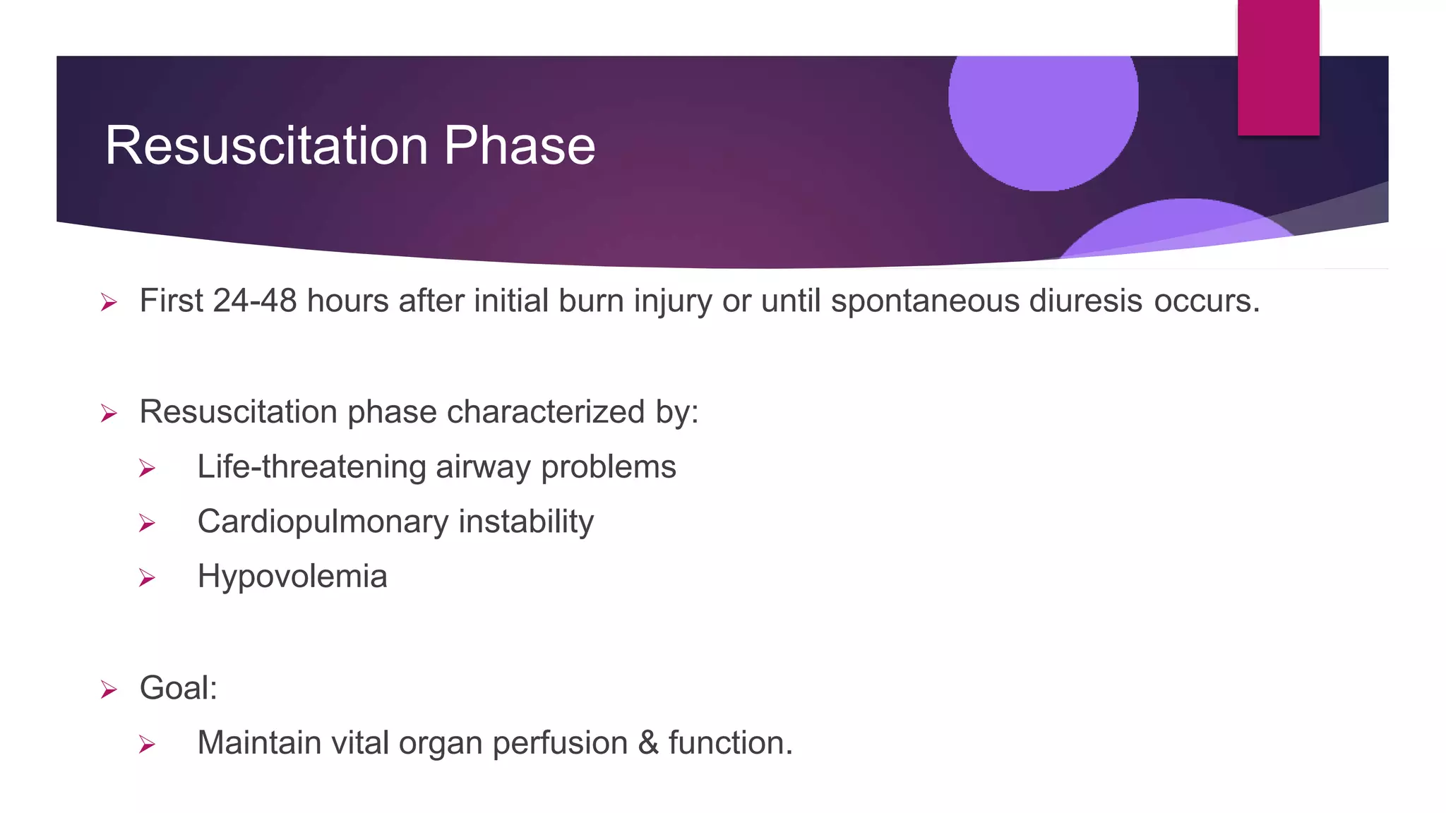 Management of burns | PPTX