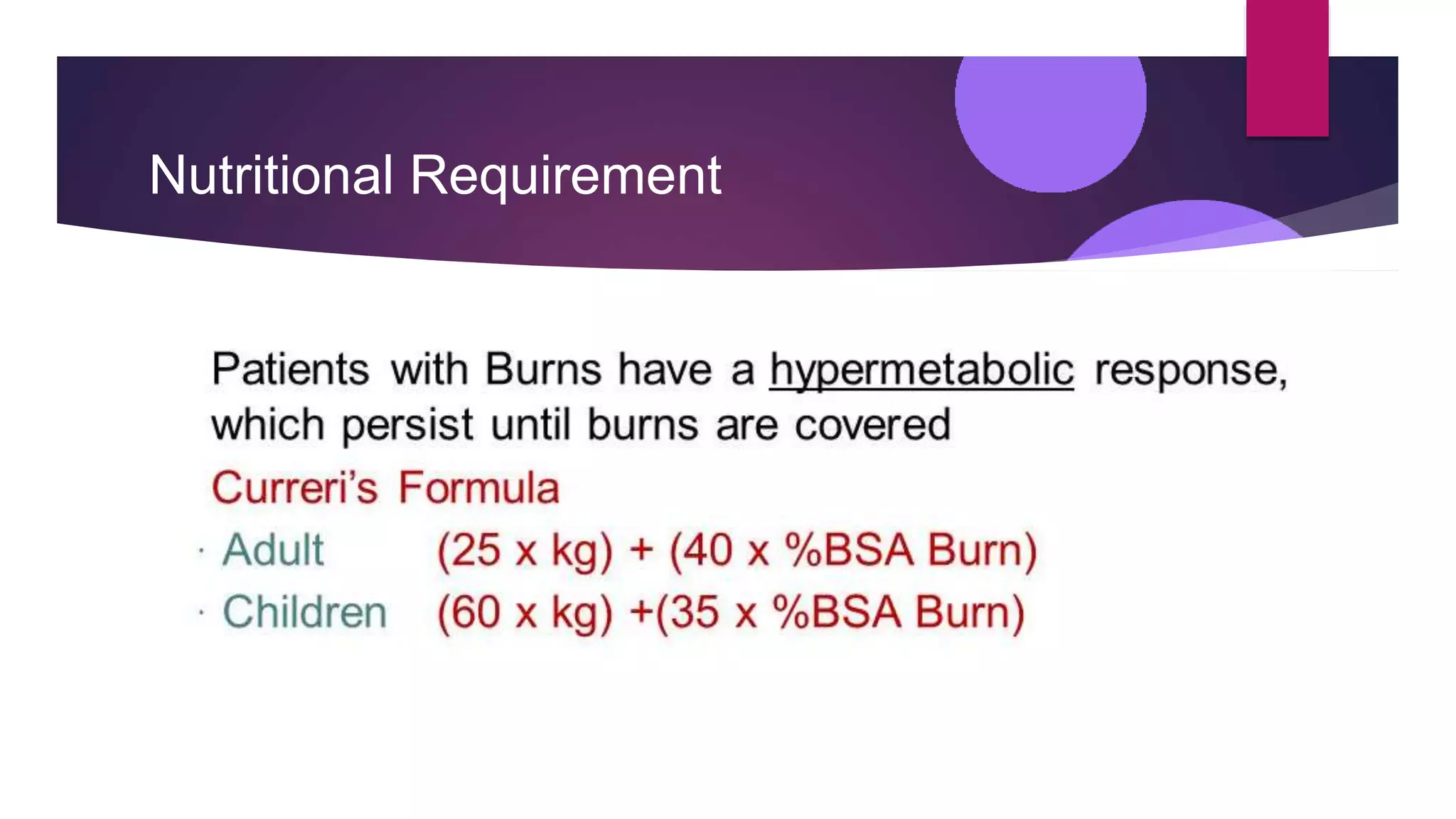 Management of burns | PPTX