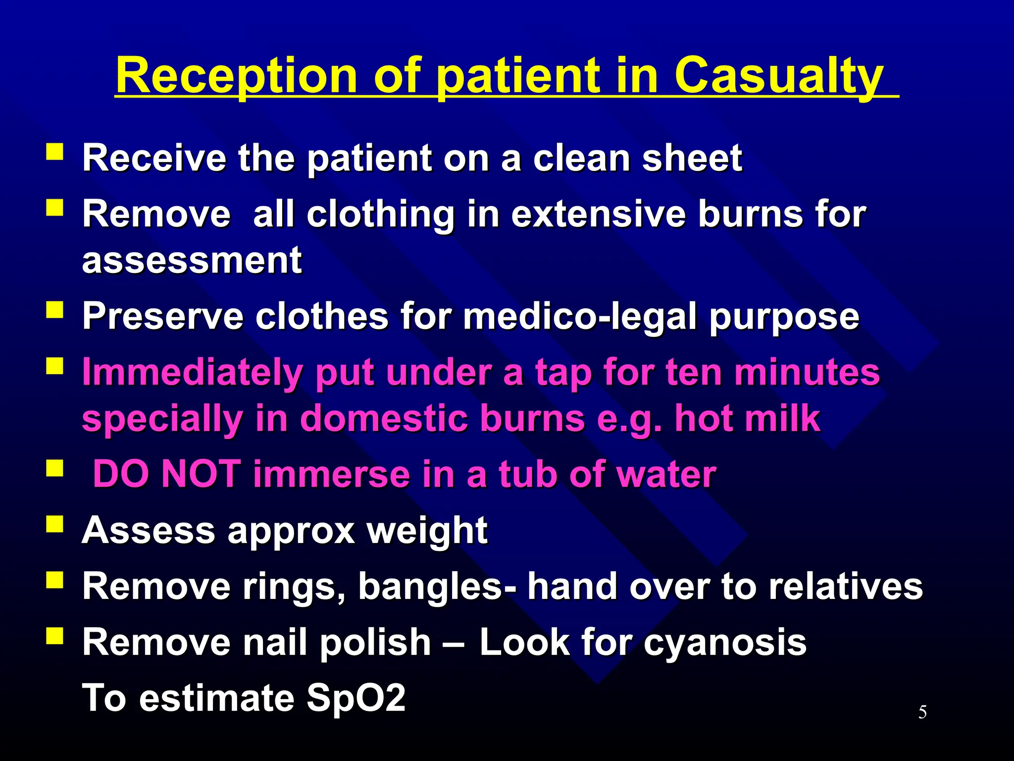 MANAGEMENT OF BURNS with Classifications | PPT
