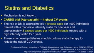 Management of cad in diabetes | PPT