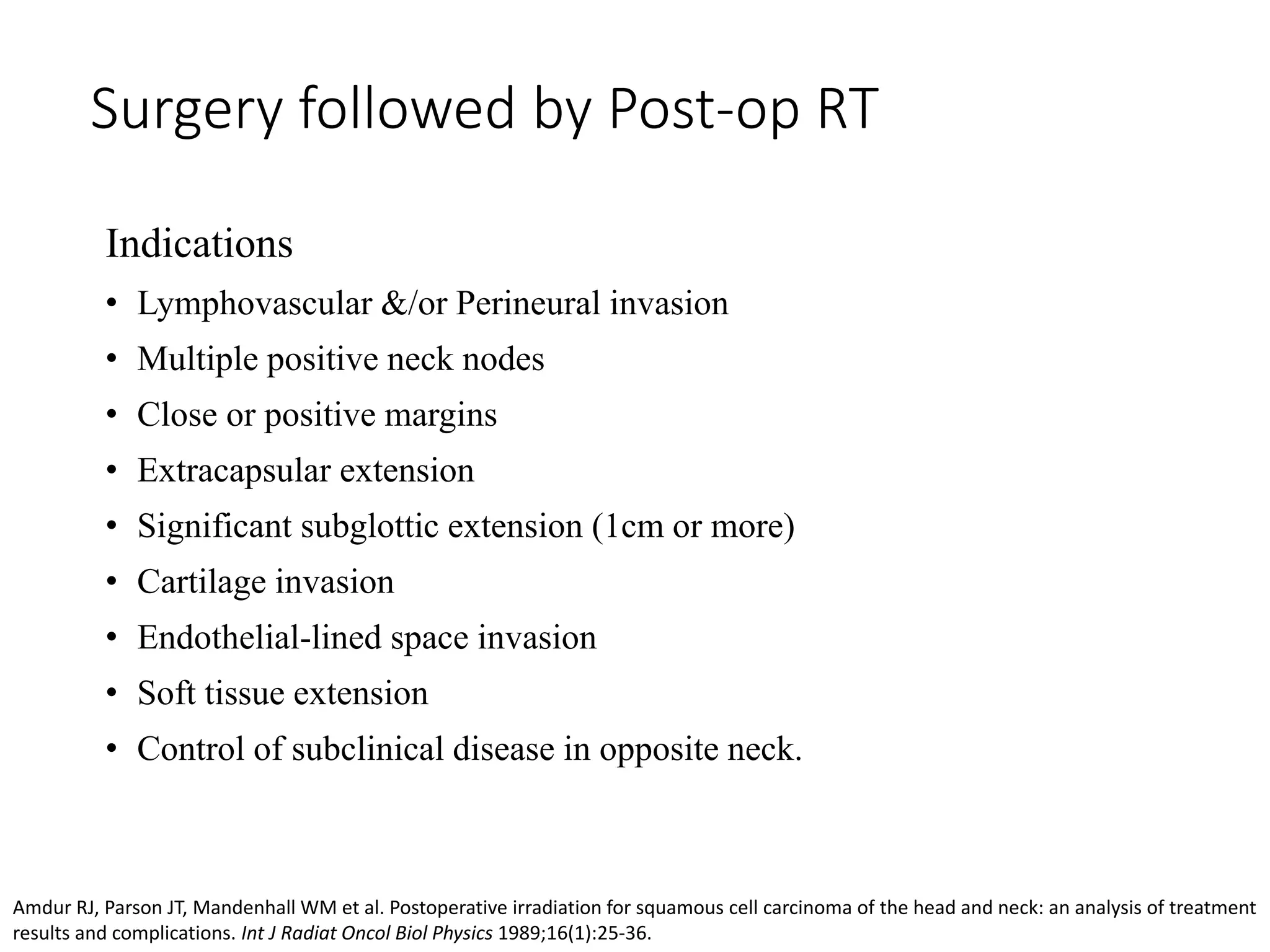 Management of Carcinoma Larynx | PDF