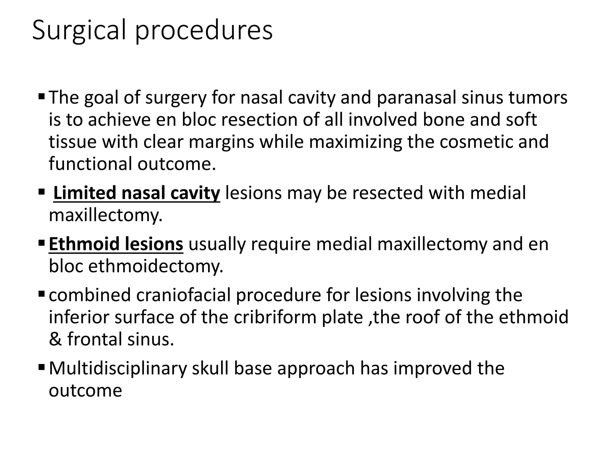Management of ca maxillary sinus | PPTX