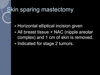 Management of carcinoma breast2013 | PPT