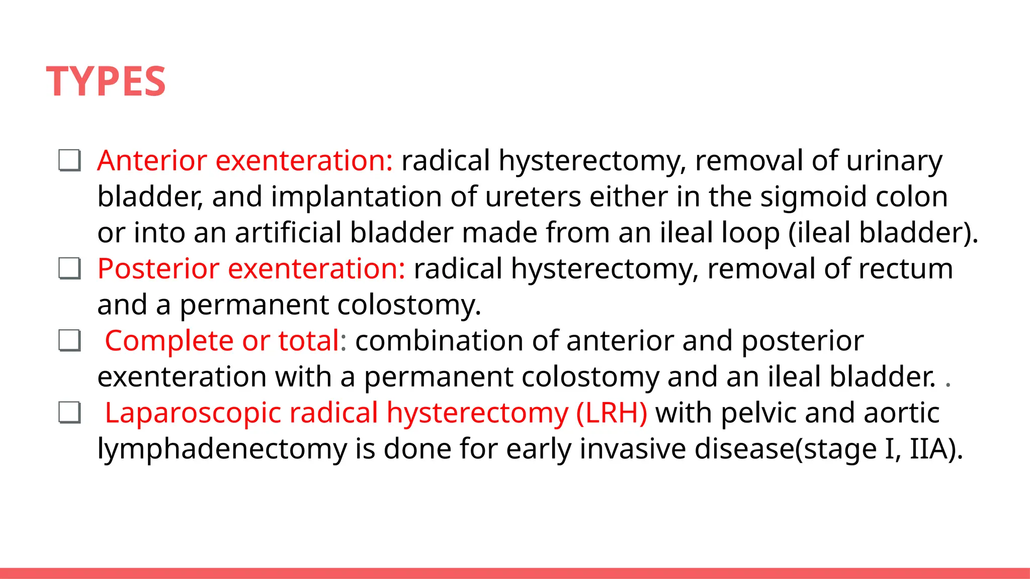 CARCINOMA OF CERVIX management presentation.pptx