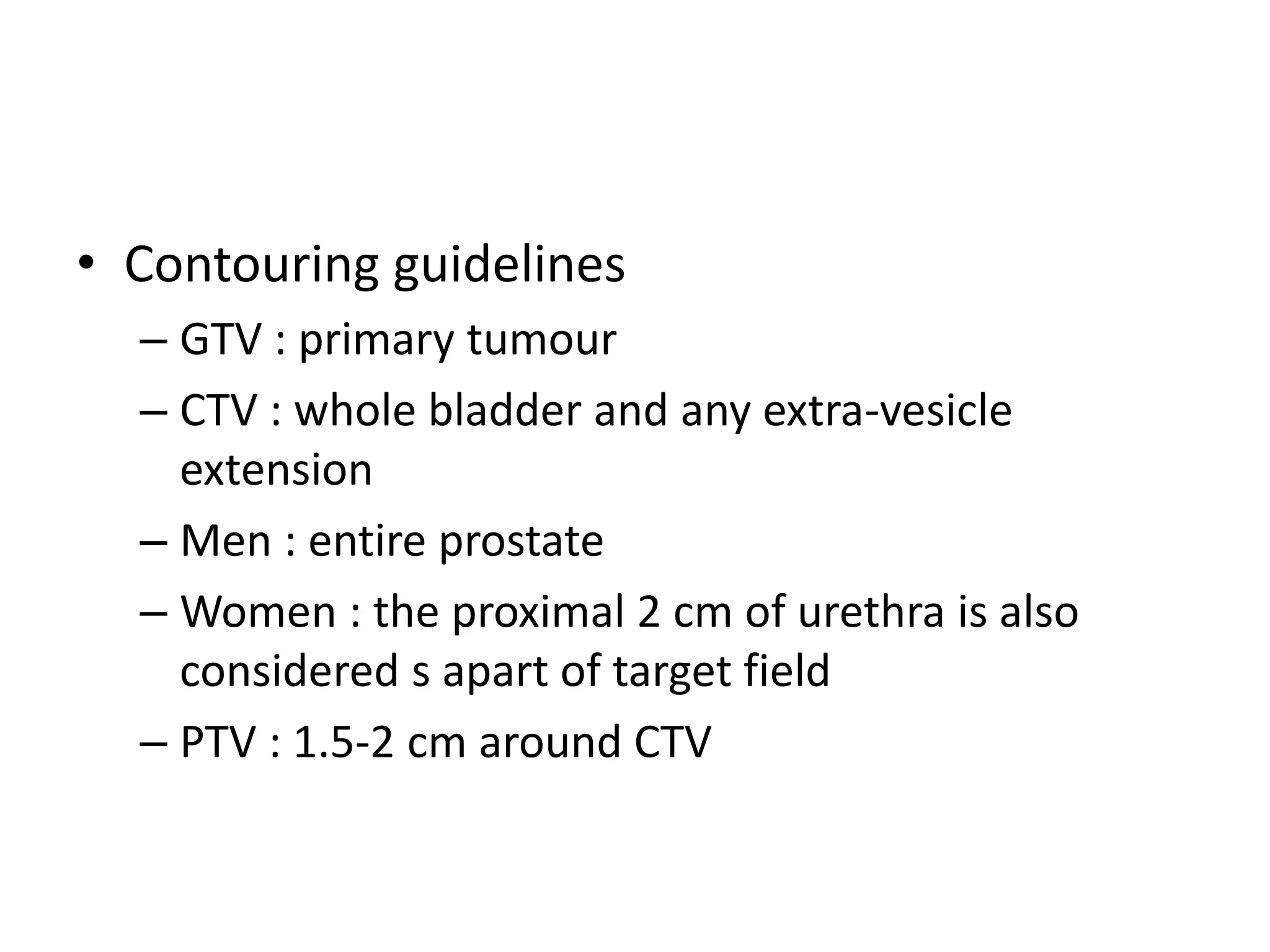 Management of carcinomas of urinary bladder | PPTX