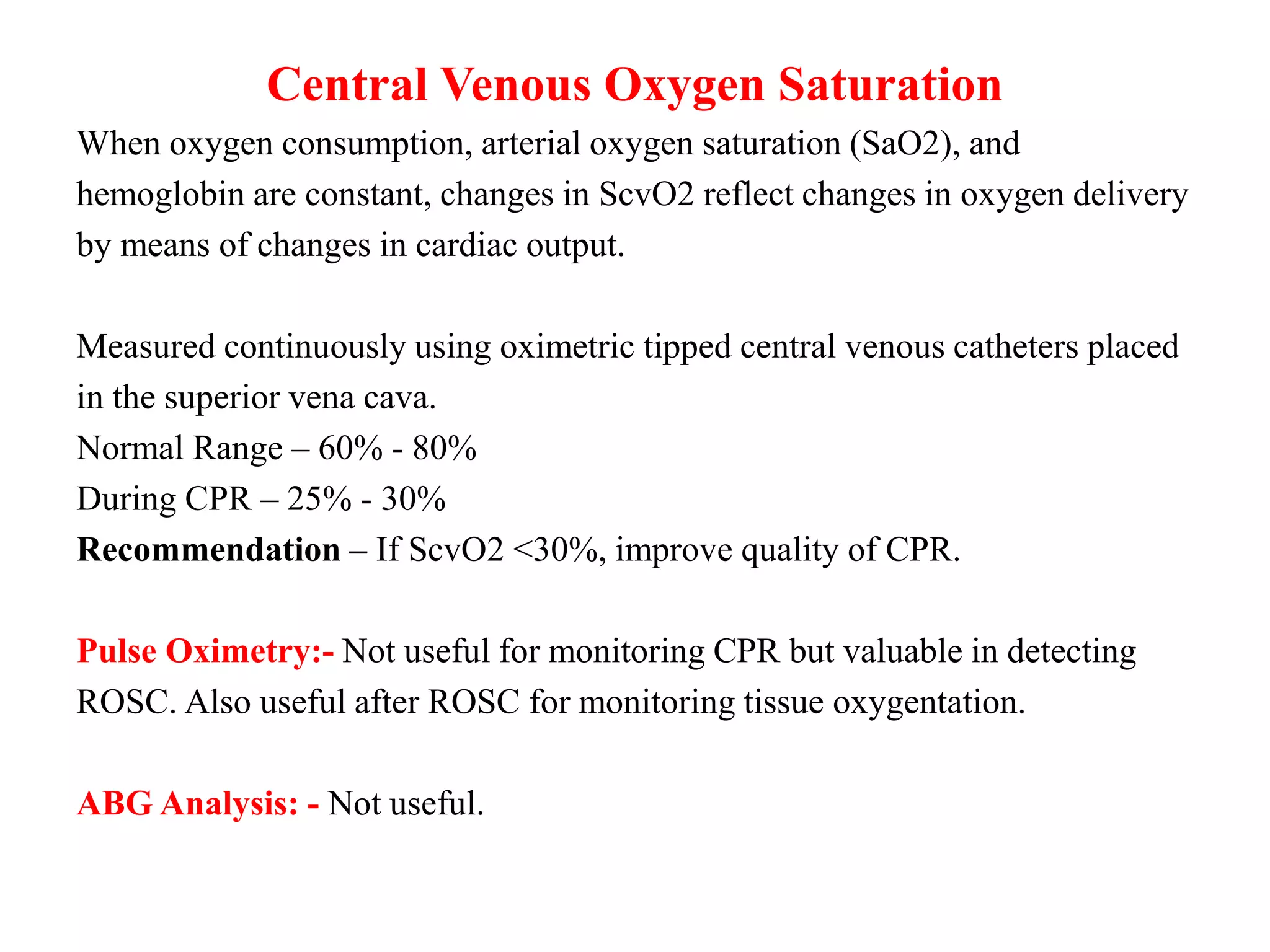 Management of cardiac arrest | PPTX