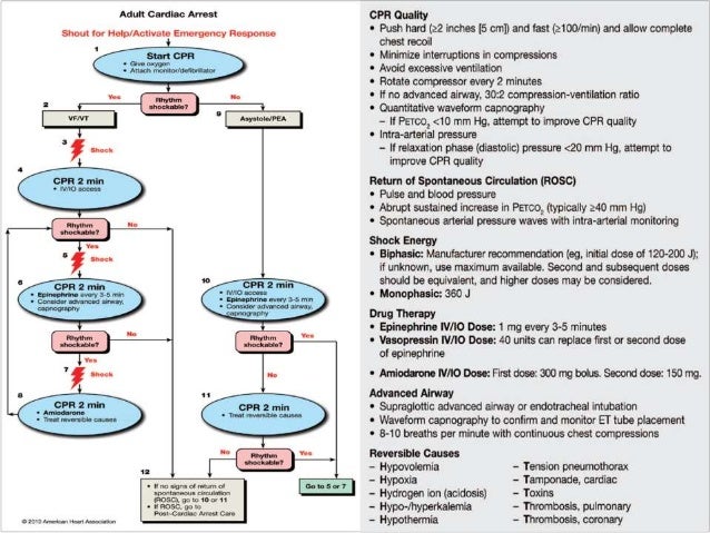 Management of cardiac arrest