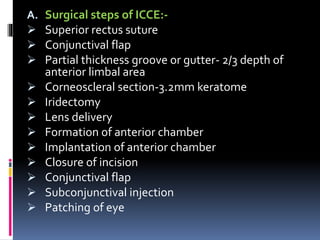 MANAGEMENT OF CATARACT.ppsx