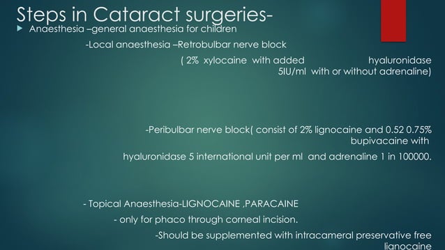 Management of Cataract - child adult.pptx