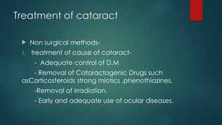Management of Cataract - child adult.pptx