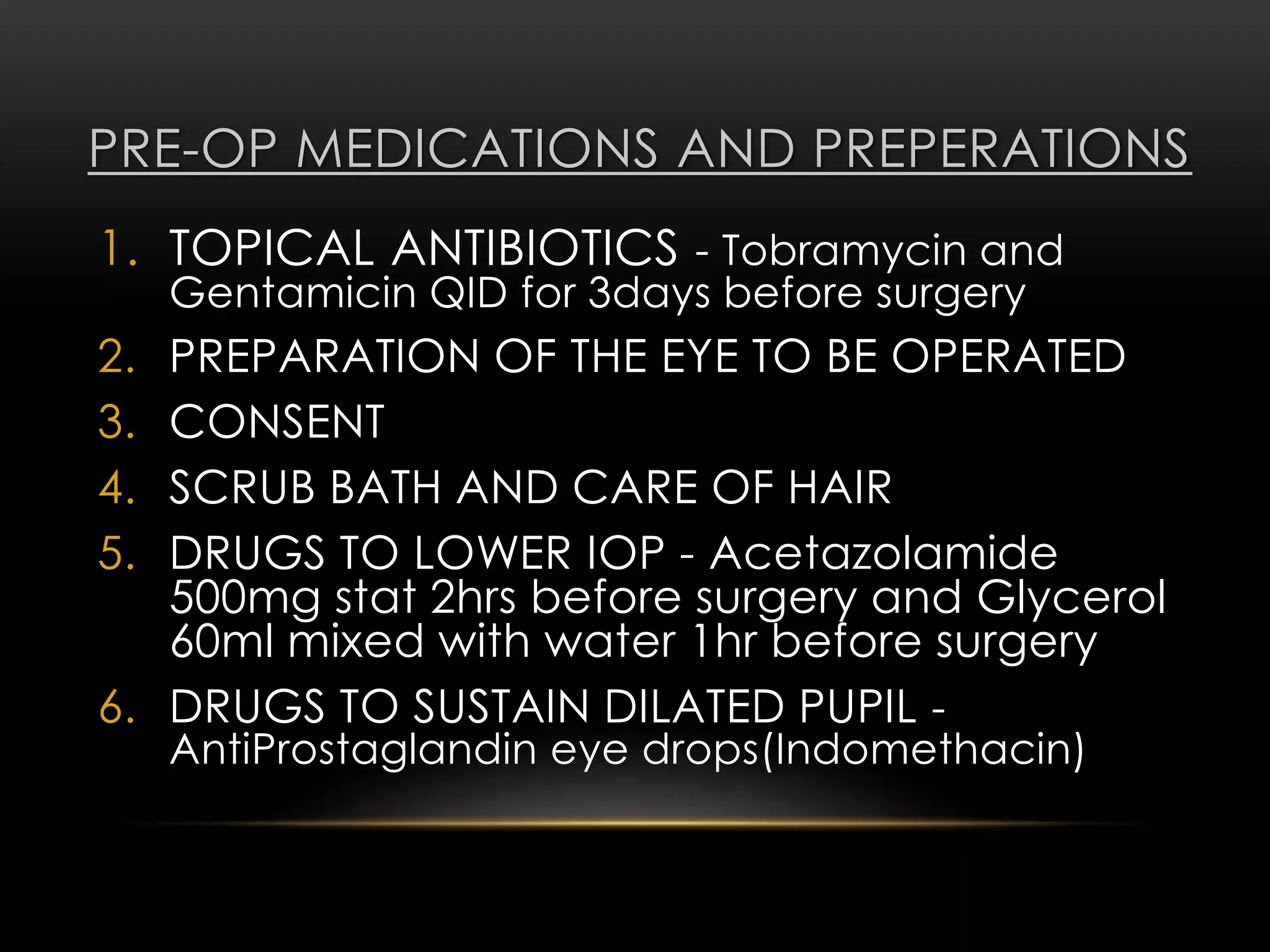 Management of Cataract | PPTX