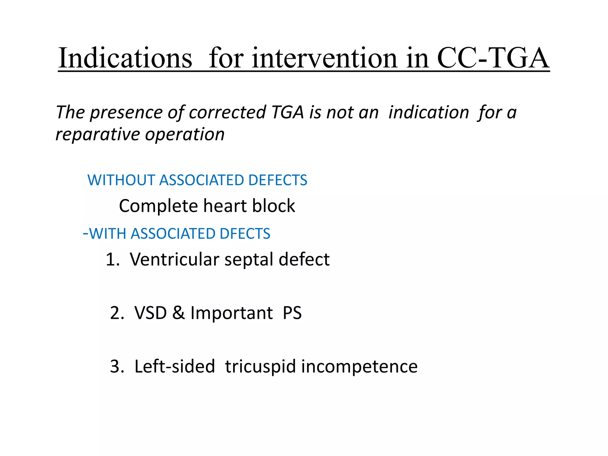 Management of cc tga | PPTX