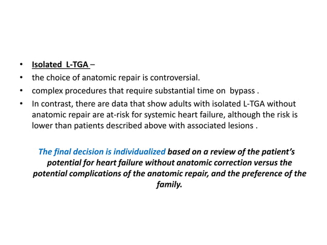 Management of cc tga | PPTX