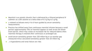 Management of Cerebral edema.pptx