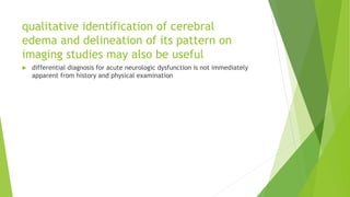 Management of Cerebral edema.pptx