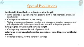 Management of cervical insufficiency | PDF