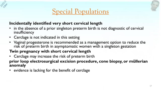 Management of cervical insufficiency | PDF