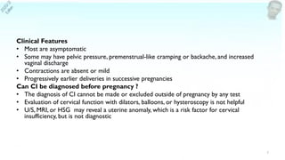 Management of cervical insufficiency | PDF