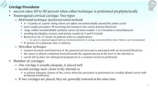 Management of cervical insufficiency | PDF