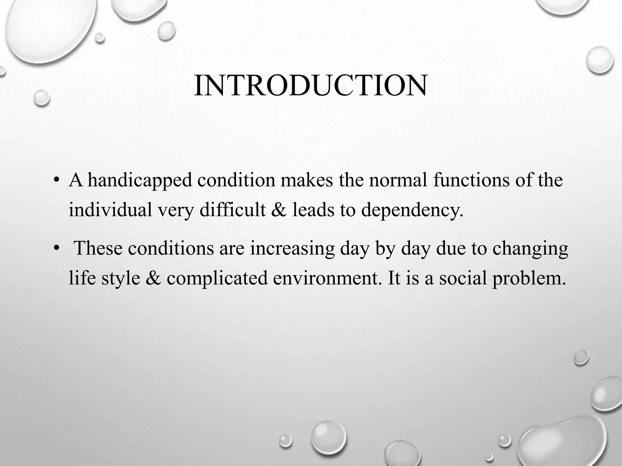 Management of challenged children Mentally, Physically, & Socially ...