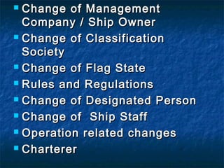 Management of change. | PPT