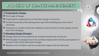 Management of change | PPTX